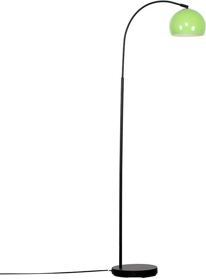 ValueLights Curva Black Floor Lamp - ShopStyle