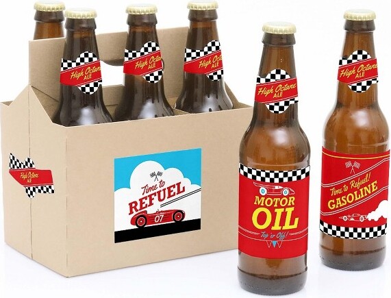 Big Dot of Happiness Let's Go Racing - Racecar - Race Car Birthday ...