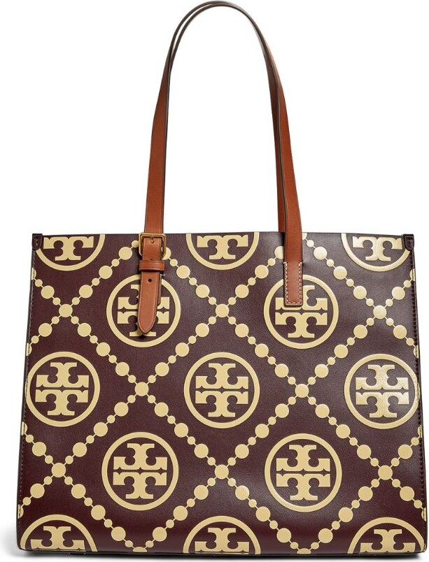Tory Burch Monogram Tote Bag - ShopStyle