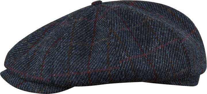 Sterkowski Shelby Cap | 100% Harris Tweed Newsboy Cap for Men | Flat ...