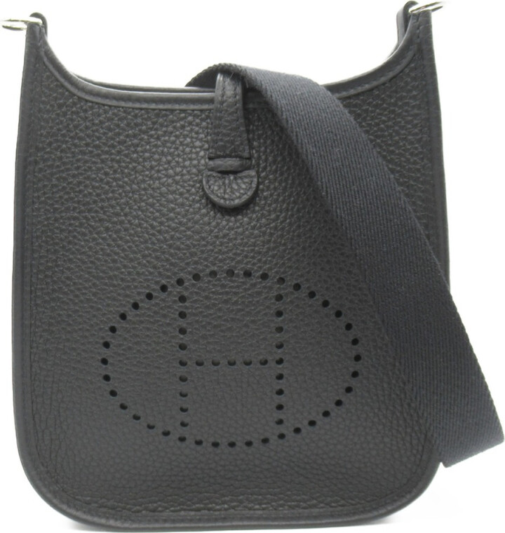 Hermes H leather handbag - ShopStyle Shoulder Bags