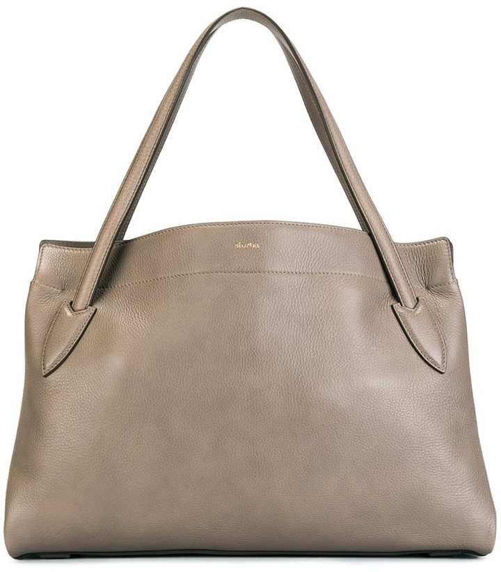 Max Mara textured shoulder bag - ShopStyle