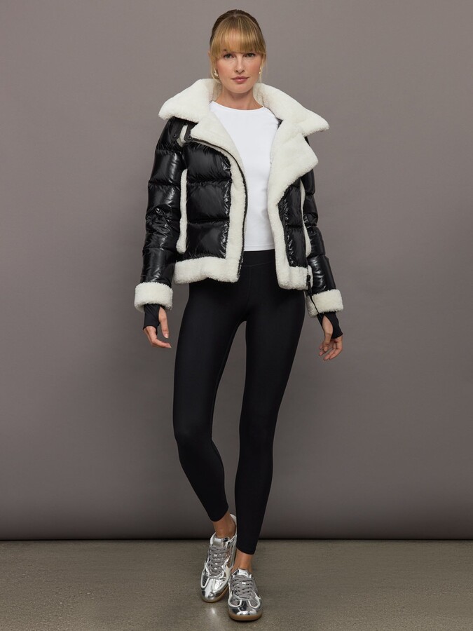 SAM. Bianca - Caviar/White - ShopStyle Down & Puffer Coats