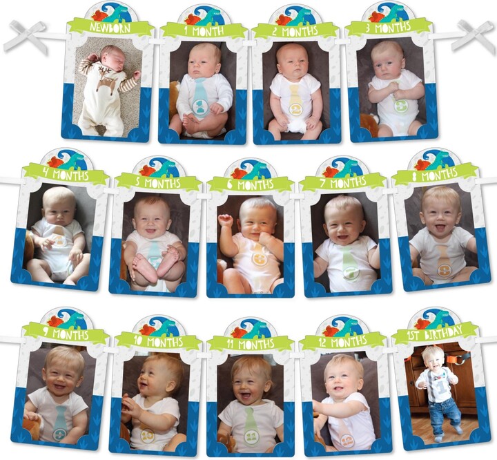 Big Dot of Happiness 1st Birthday Roar Dinosaur - Diy ONEasaurus Dino ...