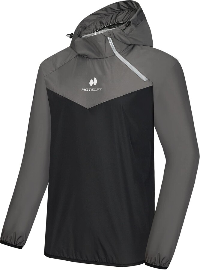 HOTSUIT Sauna Jacket Men Jacket Pants Gym Workout Sweat Jacket - ShopStyle