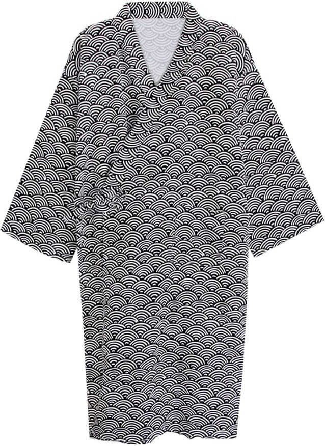 G-LIKE Japanese Kimono Nightdress Bathrobe - Traditional Haori Yukata ...
