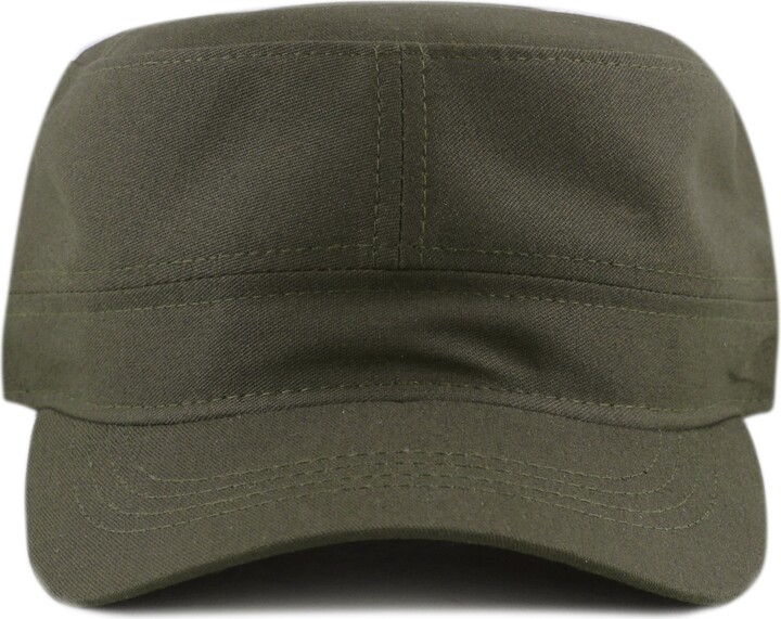 The Hat Depot Made in USA Cotton Twill Military Caps Cadet Army Caps ...