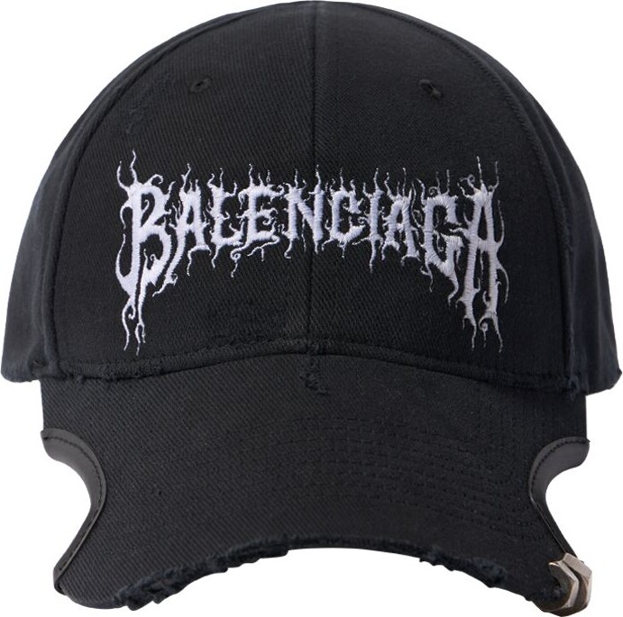 Balenciaga LNY logo cotton drill cap - ShopStyle Hats