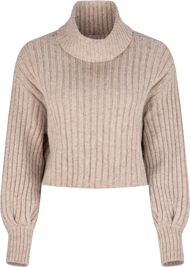 Lilly Pilly Collection - Arya Merino Wool Knit - Oatmeal Speckle ...