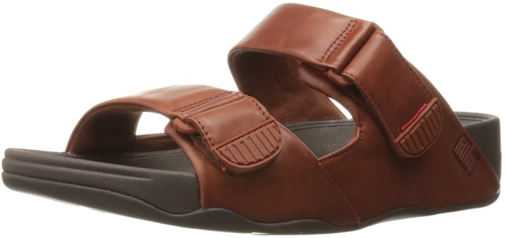 FitFlop Men's Gogh Moc Slide Adjustable Flip Flop - ShopStyle Sandals