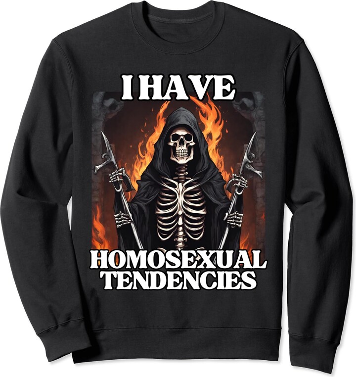 Hard Cool Skeleton Memes I Have Homosexual Tendencies Funny Edgy Hard ...