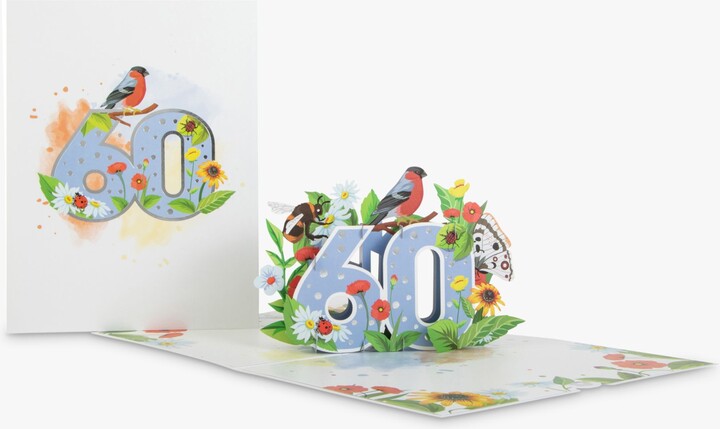 Cardology Pop Up 60th Birthday Card - ShopStyle