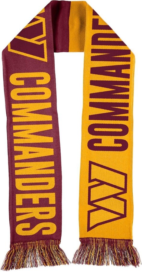 Women's Wear by Erin Andrews Washington Commanders Team Pride Scarf ...
