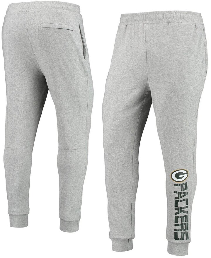 Men's Msx by Michael Strahan Heathered Gray Green Bay Packers Jogger ...