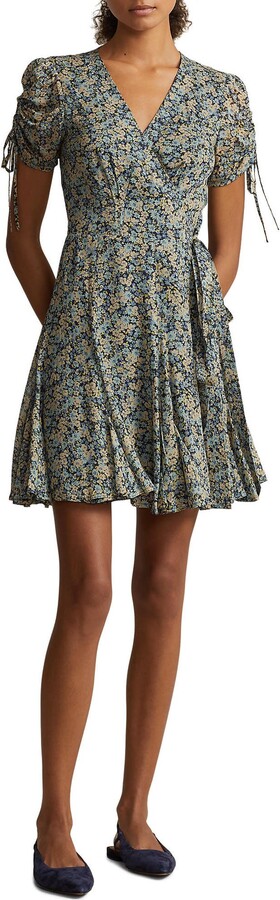 Polo Ralph Lauren Dagani Floral Georgette Minidress - ShopStyle