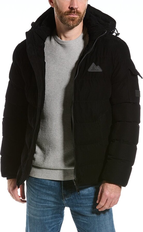 Point Zero Micro Fine Wales Corduroy Puffer Jacket - ShopStyle