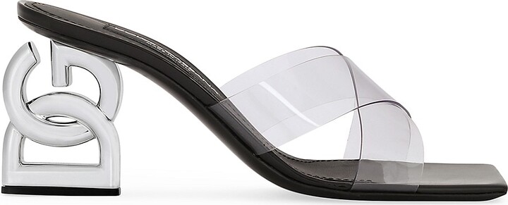 Dolce & Gabbana Heel PVC Mules - ShopStyle