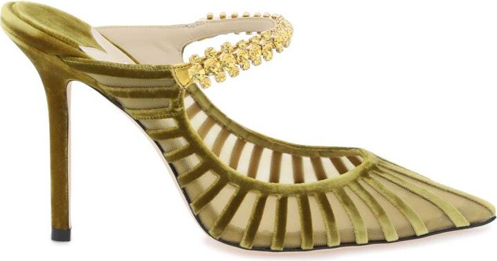 Jimmy Choo bing 100 mules - ShopStyle