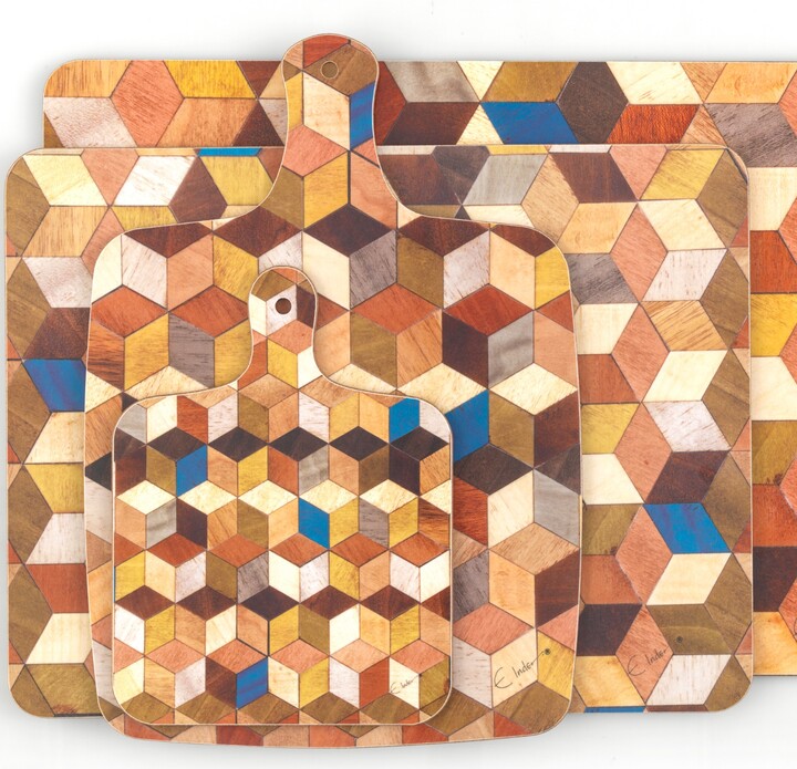 E. Inder Designs - Four Chopping Boards Set. Melamine Coated On Both ...