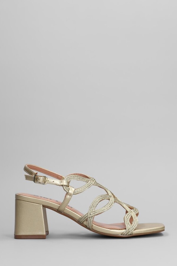 Bibi Lou Block Heel Slingback Sandals - ShopStyle