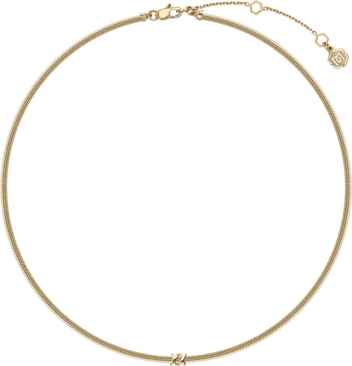 Me30 Women's Minimalism Boa Snake Chain Necklace S - Gold - ShopStyle