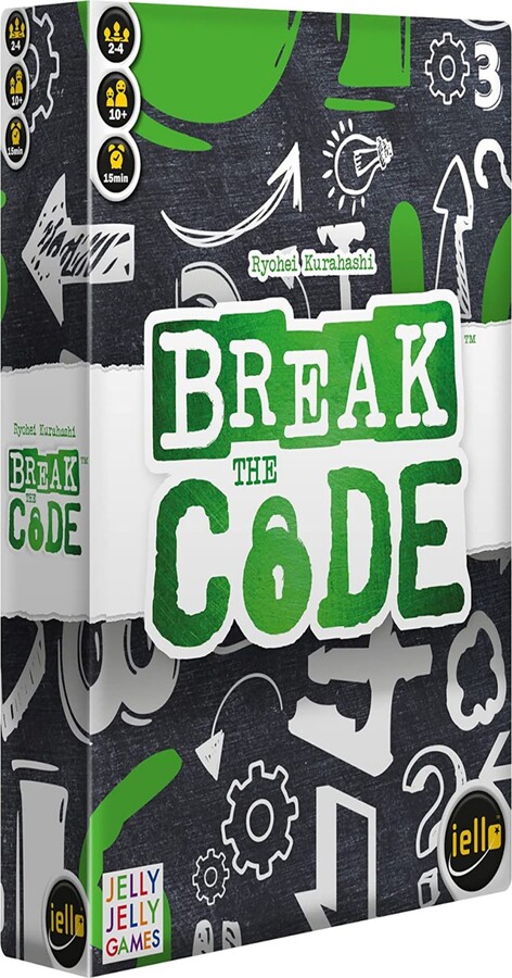 Iello Games Break The Code Deduction Puzzle Board Game for Kids and ...