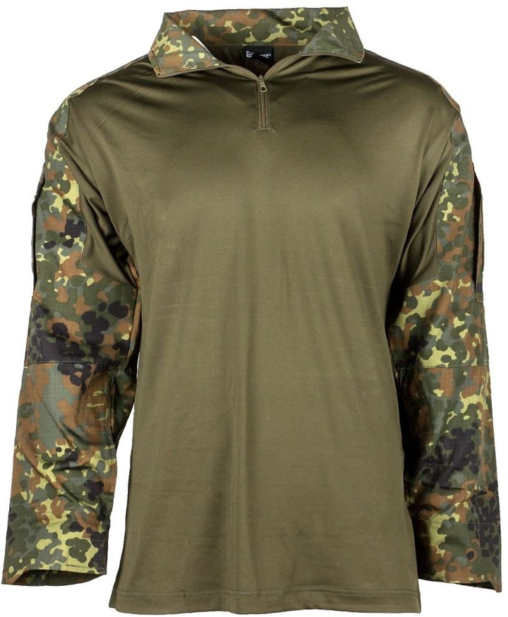 Mil Tec Mil-Tec Combat Shirt Flecktarn Size XL - ShopStyle