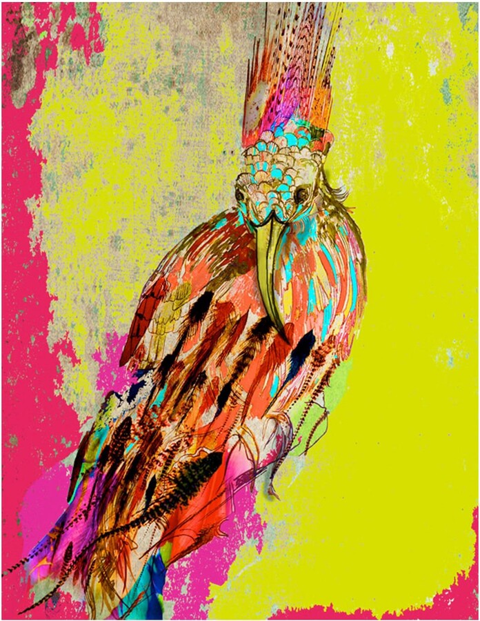 Jessica Russell Flint Yellow / Orange The Arrogant Bird Limited Edition ...