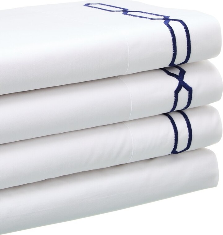 Dea Italian Linens Sinfonia Toscana Prato Embroidered Sheet Set - ShopStyle