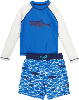 TJMAXX Boys Rash Guard With Trunks - ShopStyle