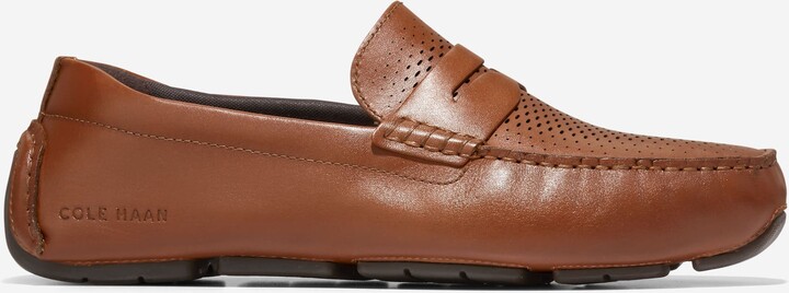 Cole Haan Men's Grand Laser Penny Driver - ShopStyle Slip-ons & Loafers