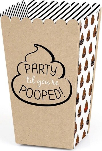 Big Dot of Happiness Party 'Til You're Pooped - Poop Emoji Party Favor ...