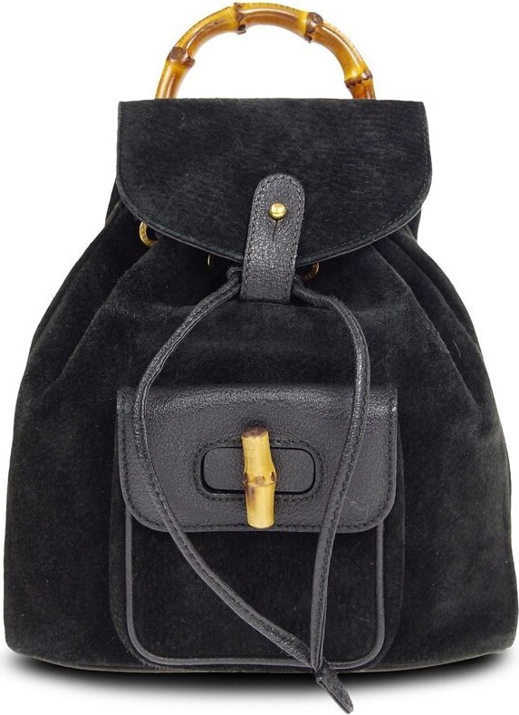 Gucci Pre-Owned 1990-2000s Bamboo-Handle Backpack - ShopStyle