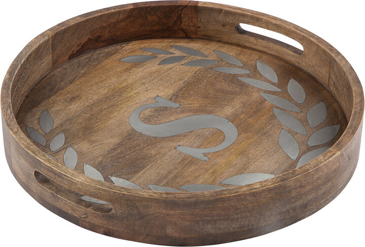 Gerson International Gg Collection Heritage Collection Mango Wood Round ...