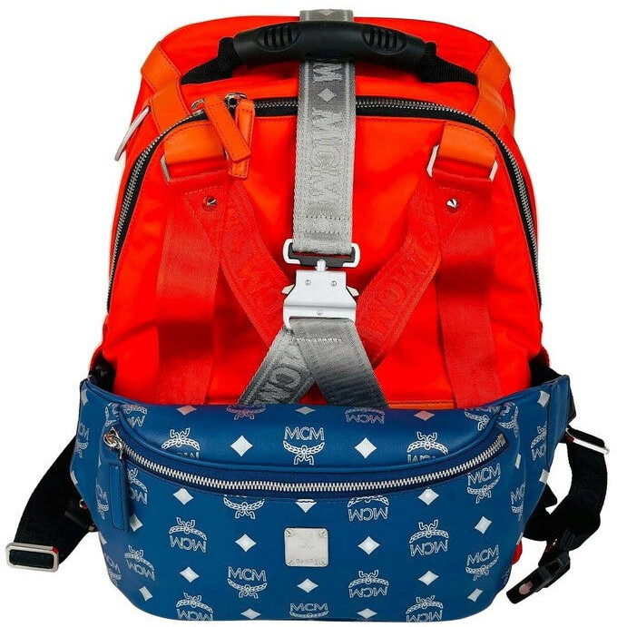 MCM Women's Nylon Jemison 2 In 1 Flame Backpack - ShopStyle