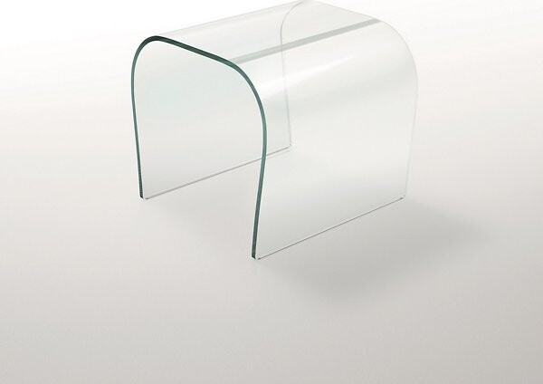 Glas Italia Bent Glass Stool - ShopStyle