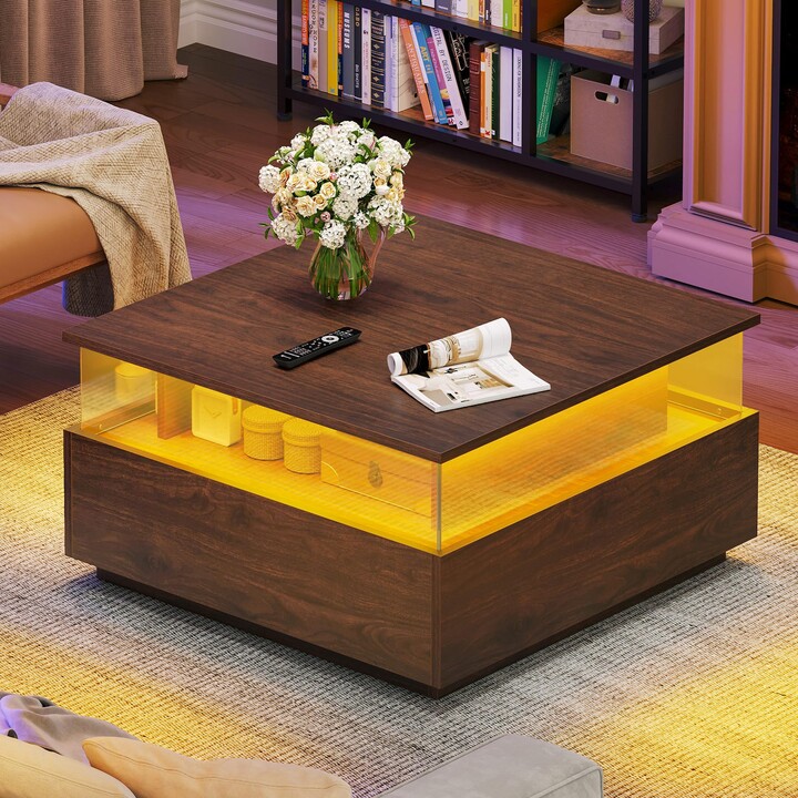 YITAHOME LED Coffee Tables for Living Room - ShopStyle