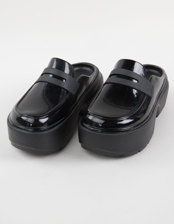 Crocs Stomp High Shine Womens Loafers - ShopStyle