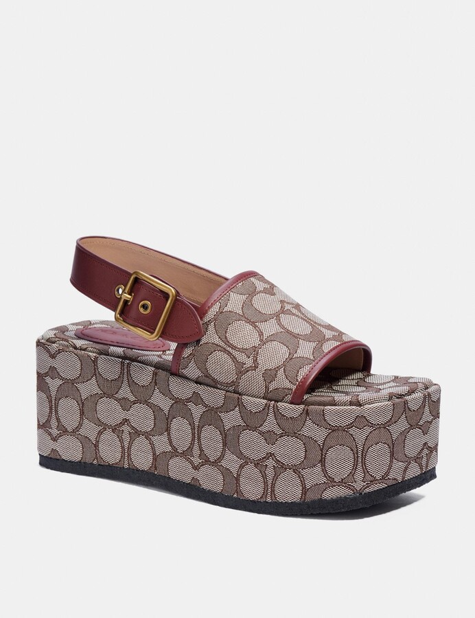 Coach Platform Sandal - ShopStyle