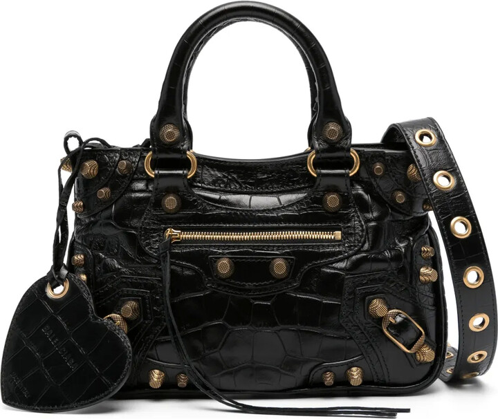 Balenciaga small Le Cagole leather tote bag - ShopStyle
