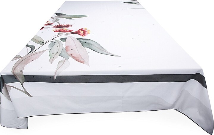 The Lino Princess Eucalyptus Square Tablecloth - ShopStyle