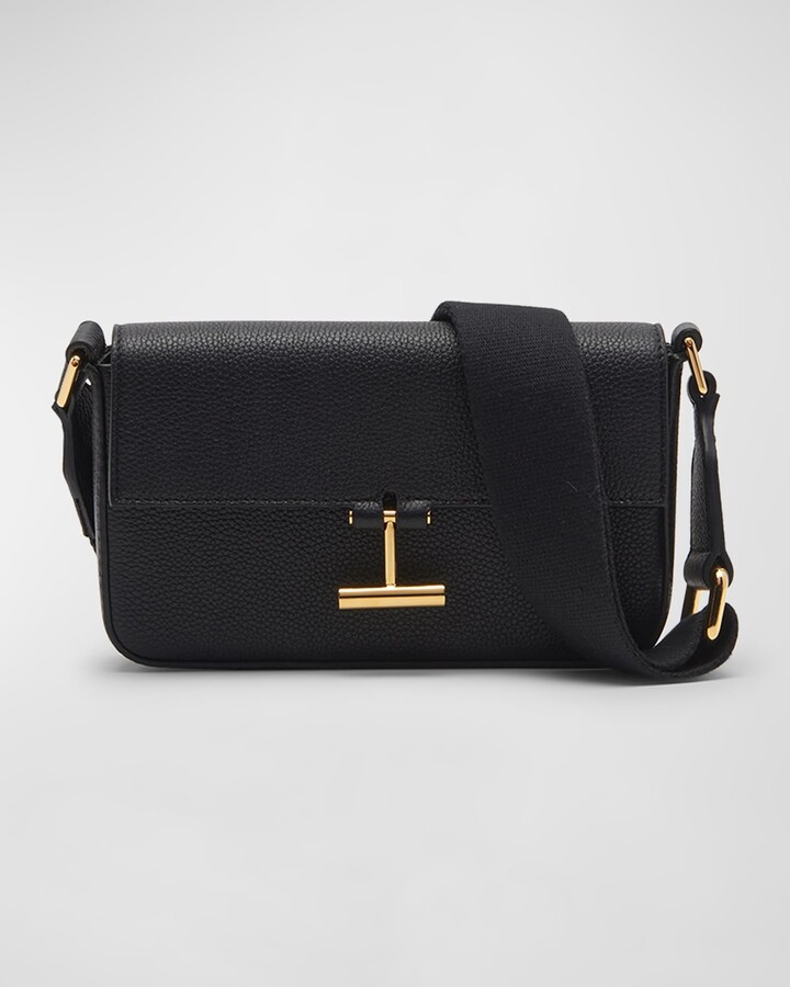 Tom Ford Tara Mini Grain Leather Crossbody Bag - ShopStyle