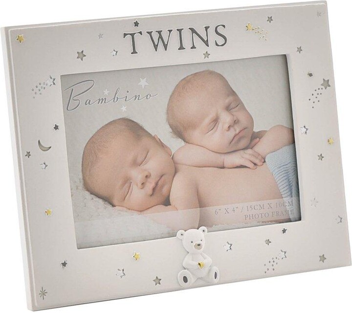 Bambino by Juliana Resin Twins Photo Frame 6" x 4" - ShopStyle