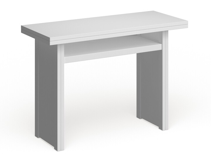 SEI Furniture Kleberg White Convertible Console to Dining Table - ShopStyle