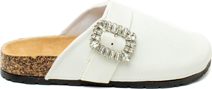 Love Lemonade Crystal Buckle Clogs - ShopStyle