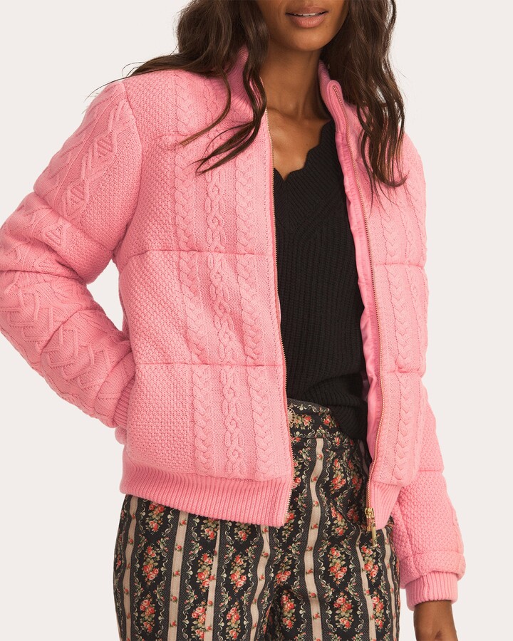 LoveShackFancy Andora Bomber Jacket - ShopStyle