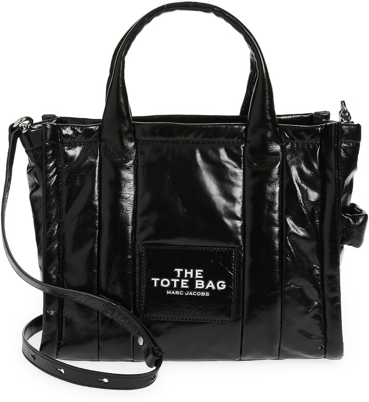 Marc Jacobs The Crinkle Leather Medium Tote Bag - ShopStyle