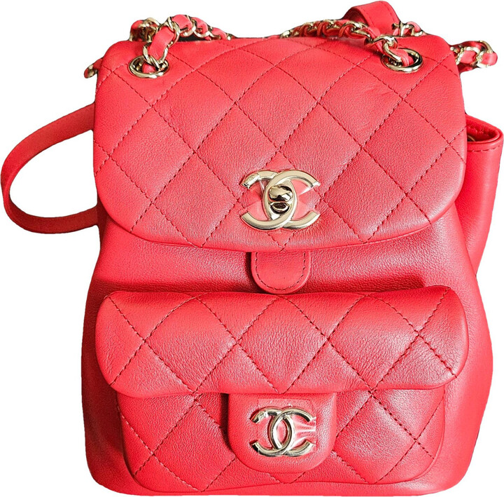 Chanel Duma leather backpack - ShopStyle