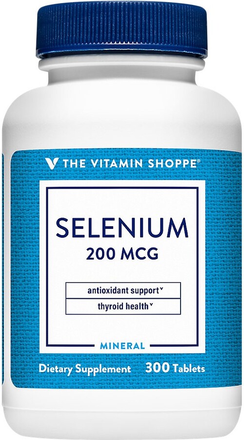 The Vitamin Shoppe Selenium 200 MCG (300 Tablets) - ShopStyle Skin Care