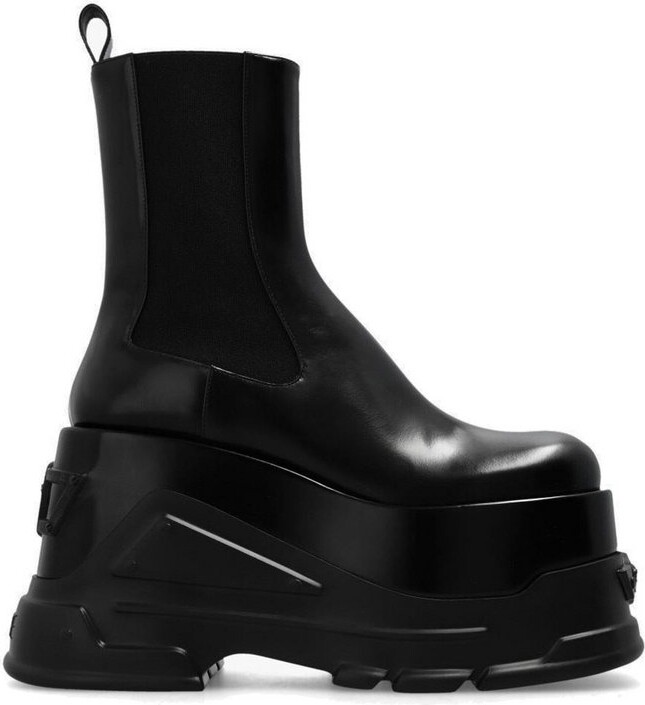 Versace Medusa Anthem Platform Boots - ShopStyle